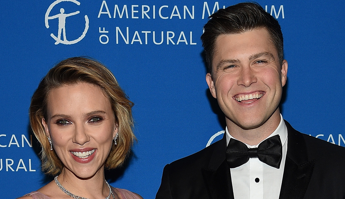 Colin Jost Reveals What He Thought of Scarlett Johansson When They ...