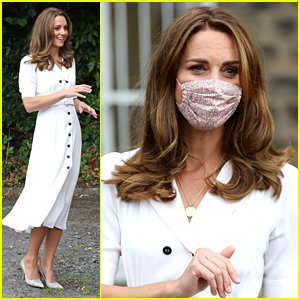 Kate Middleton Wears A Face Mask During Public Appearance To Baby Basic ...