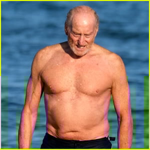 Game of Thrones’ Charles Dance Shows Off Fit Body at the Beach at 73 ...