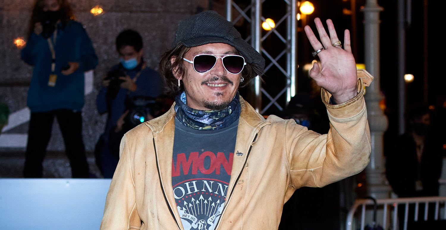 Johnny Depp Arrives in Spain for San Sebastian International Film ...