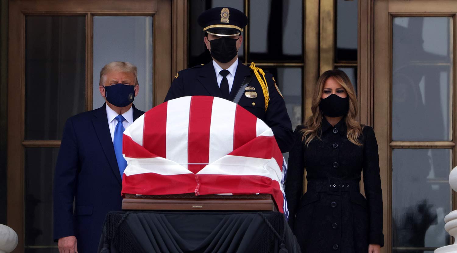 Donald Trump Gets Booed, Crowd Chants ‘Vote Him Out’ While Paying ...