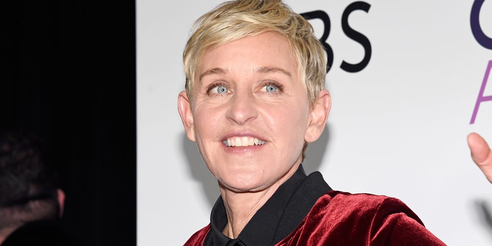 Ellen DeGeneres Debuts a New Slicked Back Hairdo | Ellen DeGeneres ...