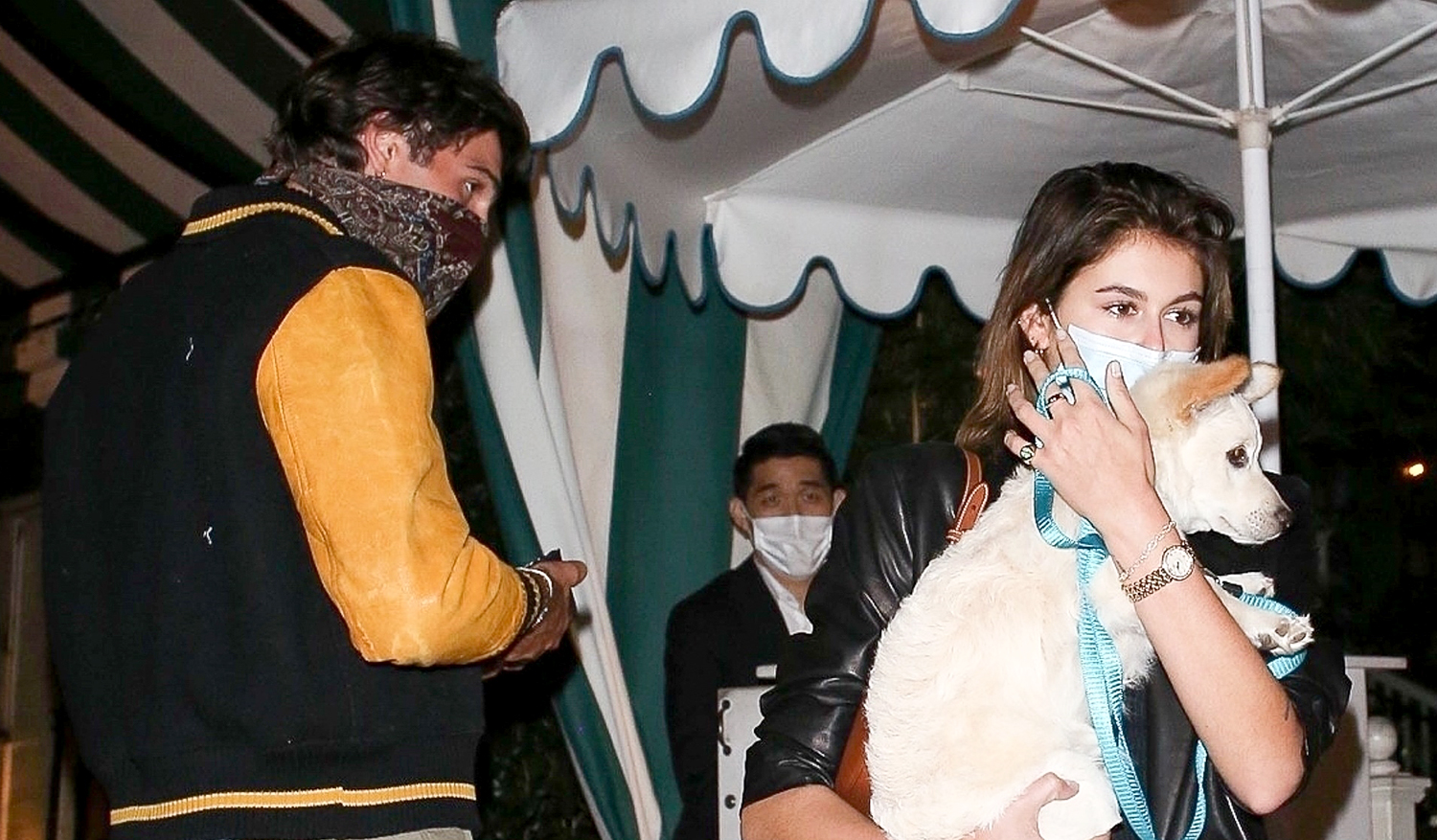 Kaia Gerber Brings Her Dog to Dinner with Jacob Elordi | Jacob Elordi ...