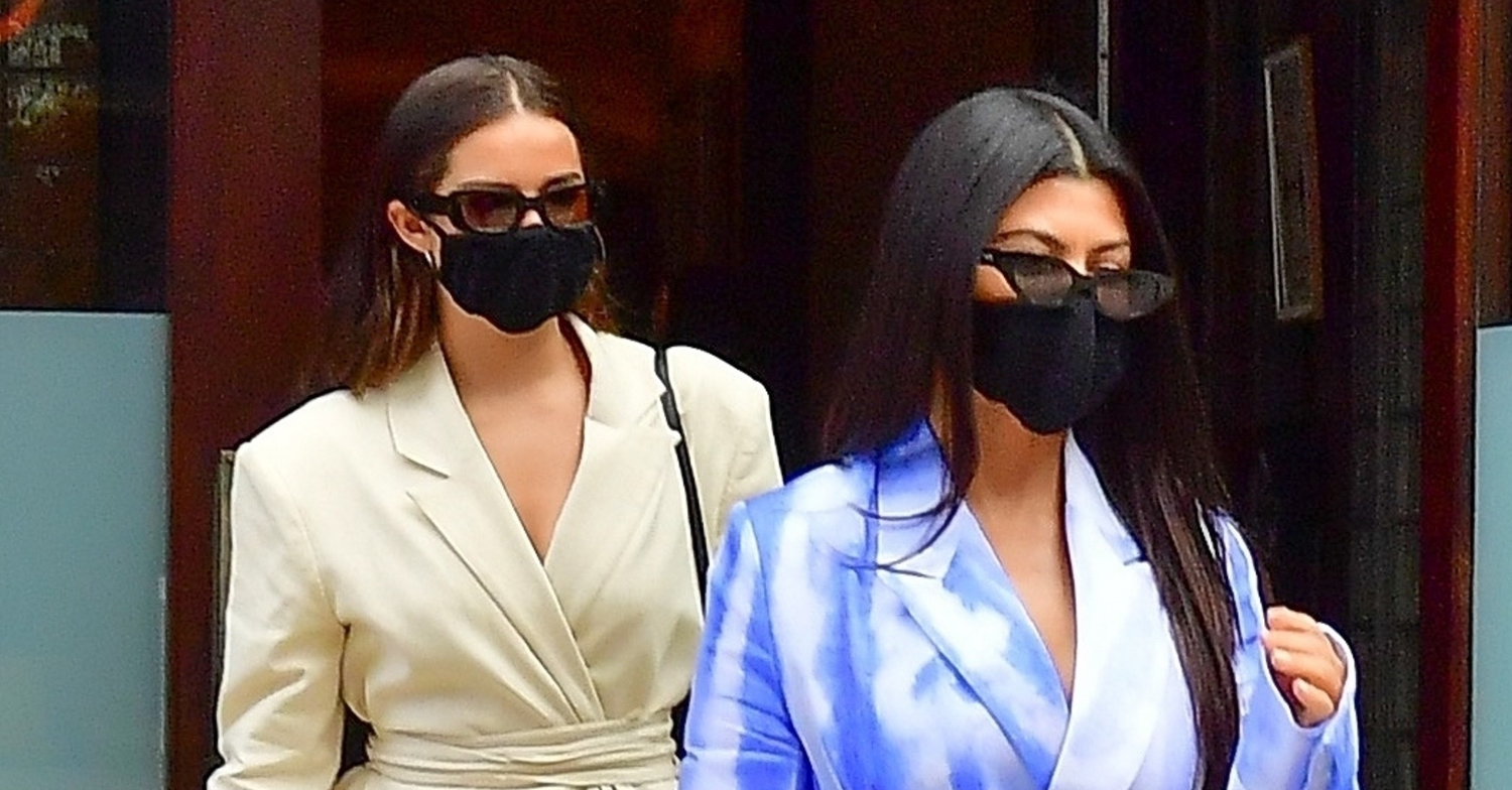 Kourtney Kardashian & Addison Rae Wear Cute Outfits While Shopping in ...