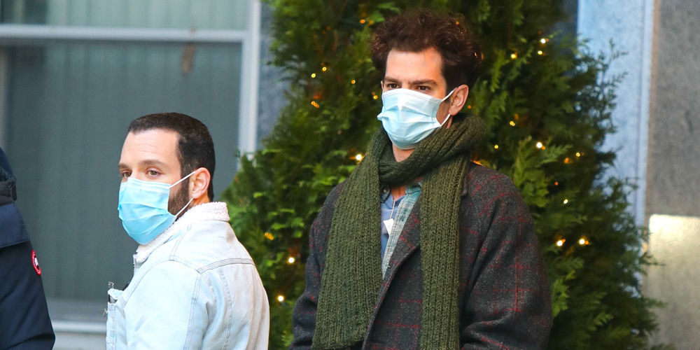 Andrew Garfield Picks Up Filming on ‘Tick Tick…Boom’ With Robin de ...