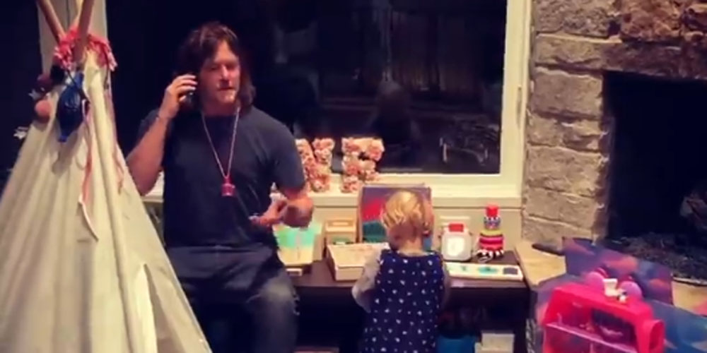 Diane Kruger Shares Adorable Video of Norman Reedus Singing With Their ...