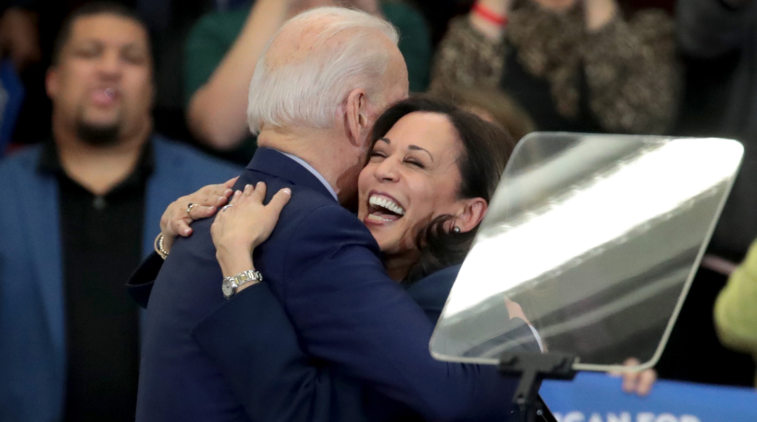 Kamala Harris Shares Video from Her Phone Call with Joe Biden After ...