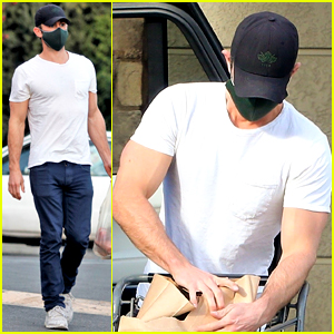 Chace Crawford Looks So Buff in His Tight White Tee While Grocery ...