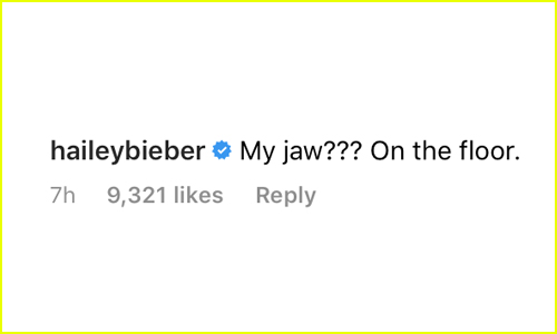 Justin Bieber’s Sexually Suggestive Comment About Hailey Bieber Has ...