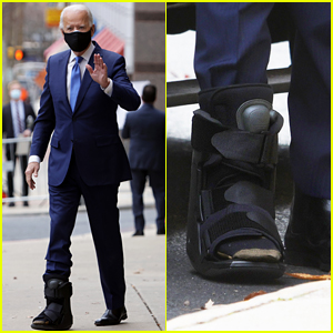 Joe Biden Wears Walking Boot After Suffering Fracture in Foot | Joe ...
