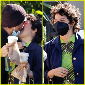 Alia Shawkat Gets Very Passionate Kiss From Mystery Man! | Alia Shawkat ...