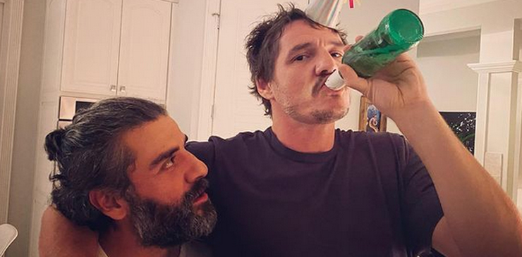 Oscar Isaac & Pedro Pascal Celebrate New Year’s Eve Together! | 2021 ...