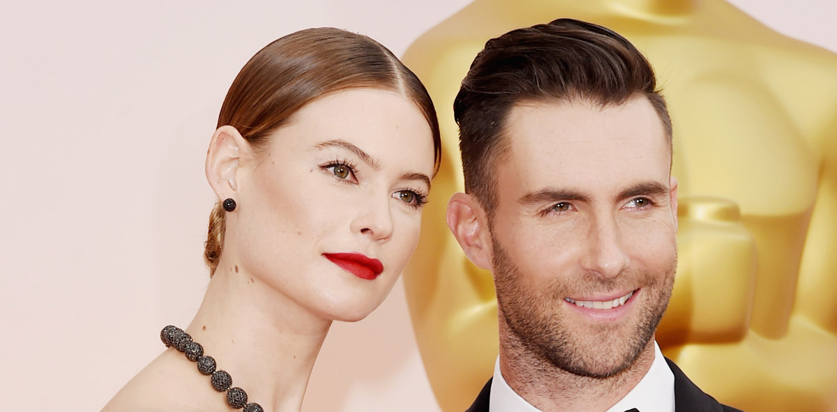 Behati Prinsloo Shares Rare Photo of Daughter Gio’s Face! | Adam Levine ...
