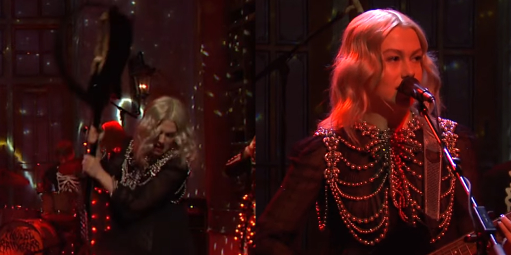 Phoebe Bridgers Destroys Her Guitar During ‘Saturday Night Live’ Performance – Watch Now ...