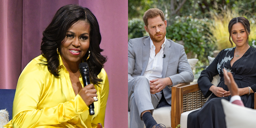 Michelle Obama Hopes For ‘Forgiveness & Clarity’ For Meghan, Harry ...