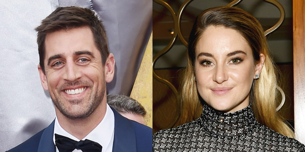 Aaron Rodgers & Shailene Woodley Spotted Together for First Time Since ...