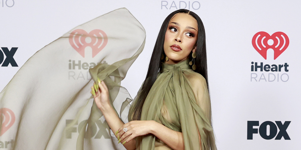 Doja Cat Serves Sheer Beauty at iHeartRadio Music Awards 2021 | 2021 ...