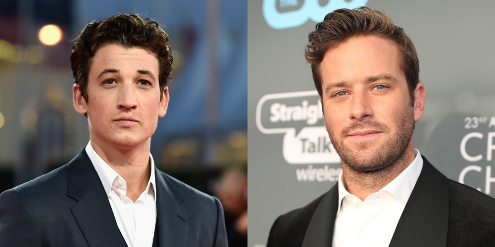 Miles Teller to Take Over Armie Hammer’s Role in ‘The Godfather’ Making ...
