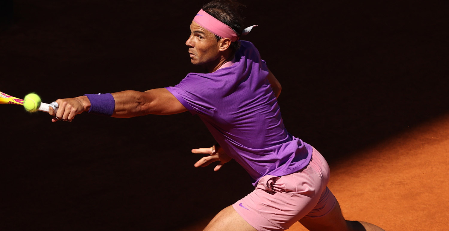 Rafael Nadal Breaks Out Those Tight Pink Shorts Again While Competing ...