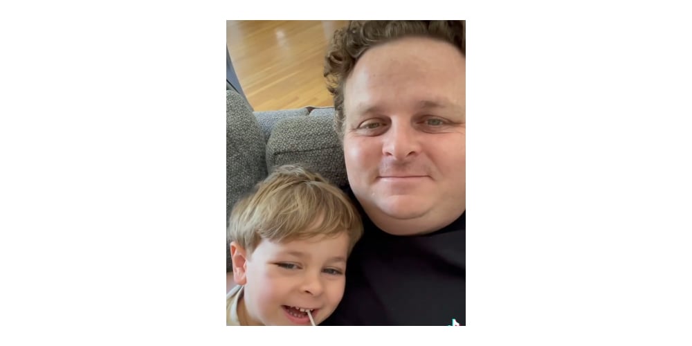 Patrick Renna Recreates a Classic ‘The Sandlot’ Moment With His Son ...