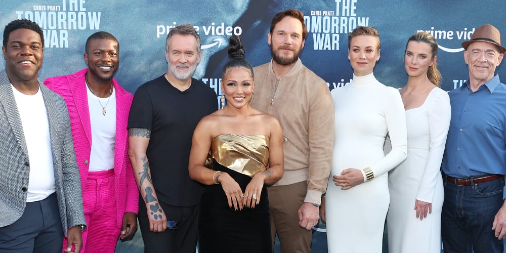 Chris Pratt, Edwin Hodge & More Stars Step Out For ‘The Tomorrow War ...