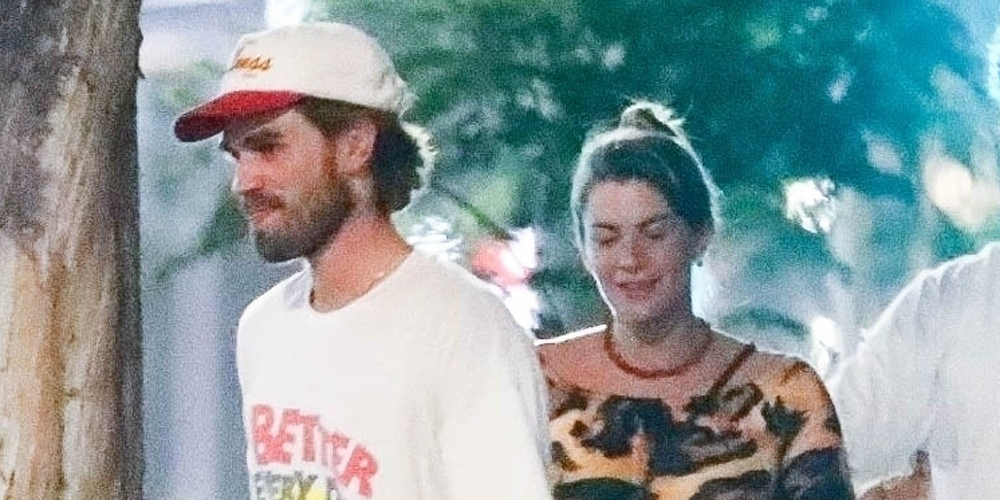 KJ Apa & Pregnant Girlfriend Clara Berry Step Out With Friends For ...
