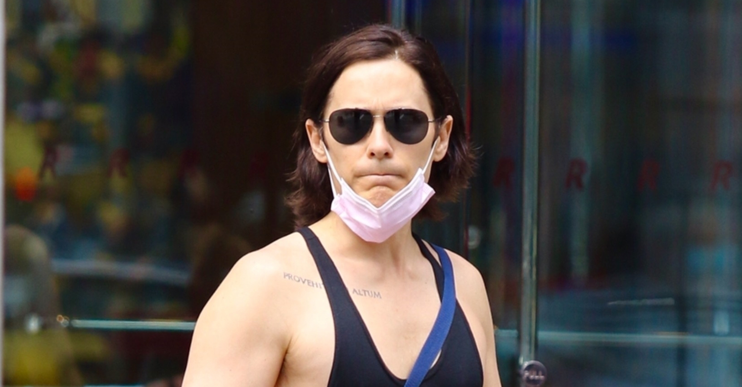 Jared Leto Shows Off His Muscles After Intense Workout | Jared Leto ...