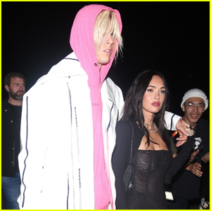 Megan Fox Wears Sheer Top to Six Flags with Machine Gun Kelly | Machine ...