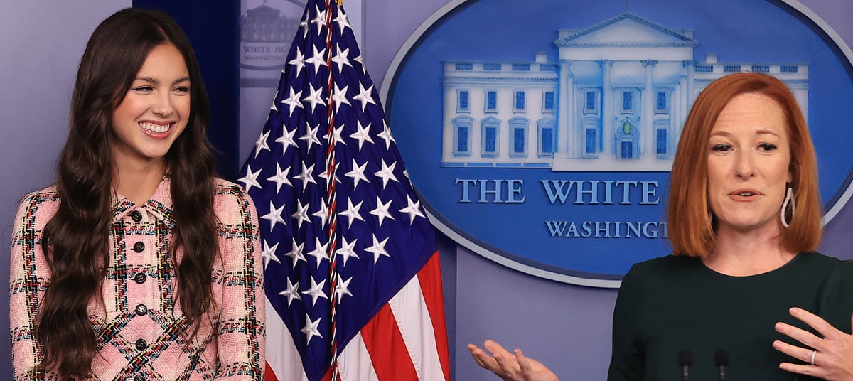 Olivia Rodrigo Is At the White House Today – Find Out Why & See the ...