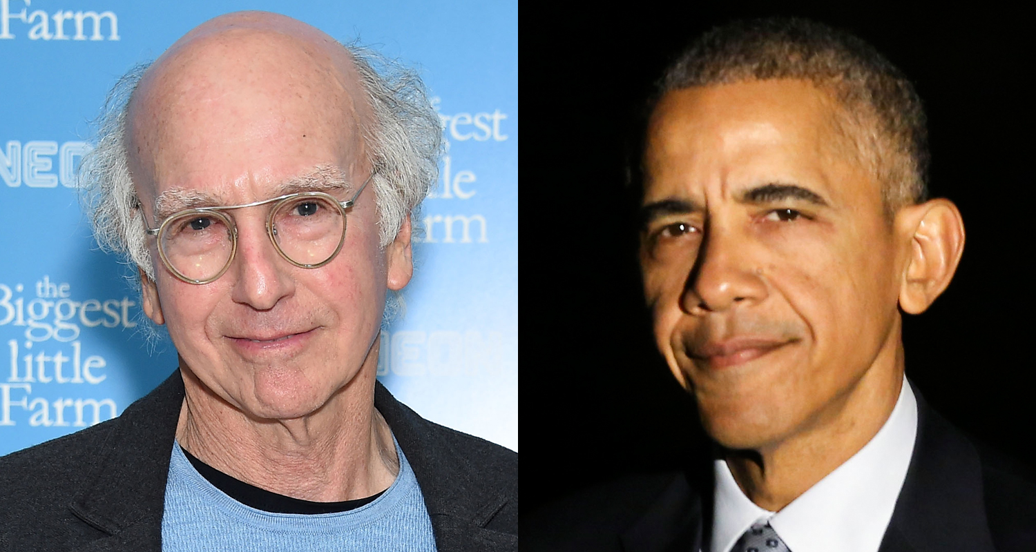 Larry David Reacts to Being Disinvited from Obama’s 60th Birthday Party ...