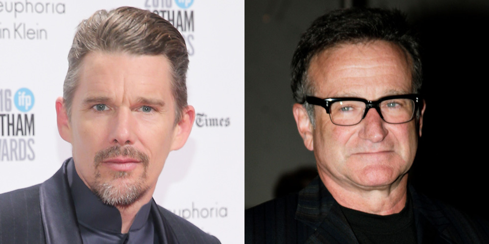Ethan Hawke Thought Robin Williams ‘Hated’ Him | Ethan Hawke, Robin ...