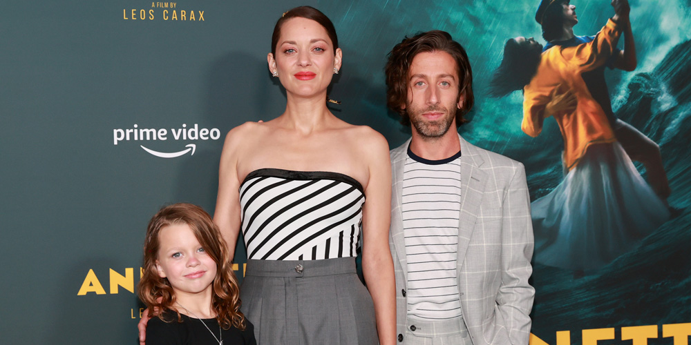 Marion Cotillard Celebrates Premiere of ‘Annette’ With Simon Helberg ...