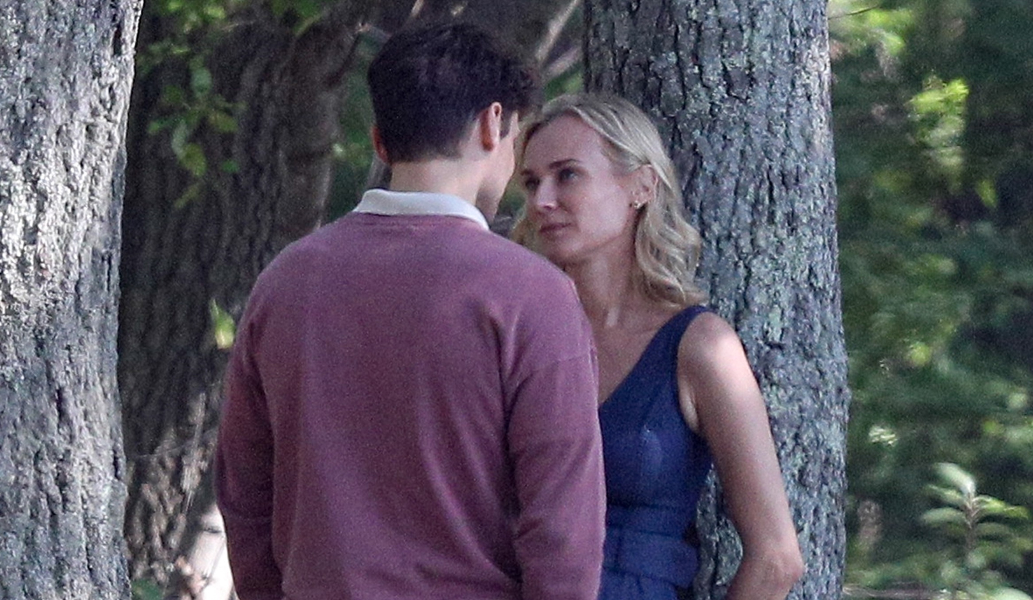 Diane Kruger Spotted Kissing Ray Nicholson on New Movie Set! | Diane ...