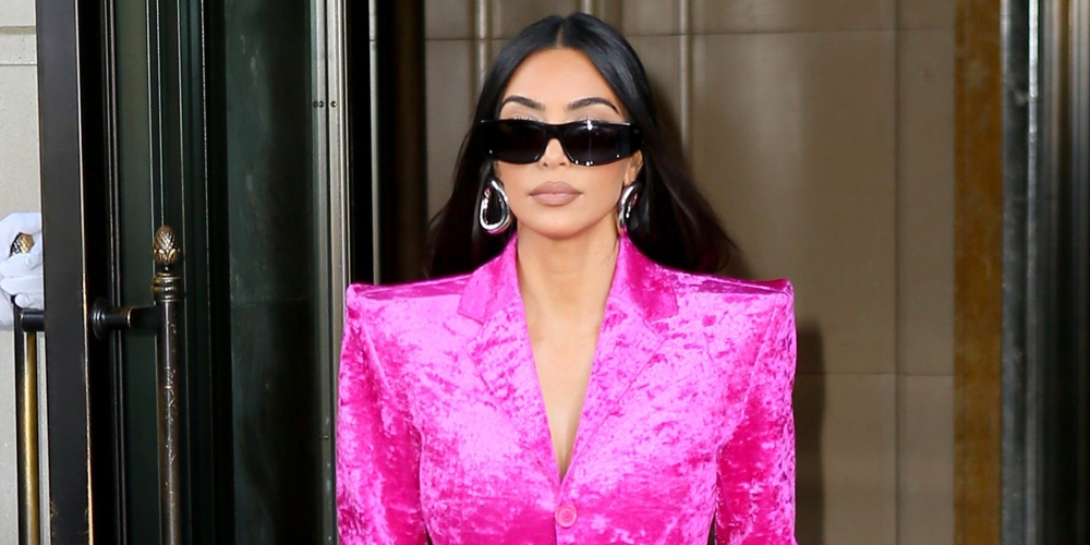 Kim Kardashian Heads to ‘SNL’ Rehearsals in a Hot Pink Outfit | Kim ...