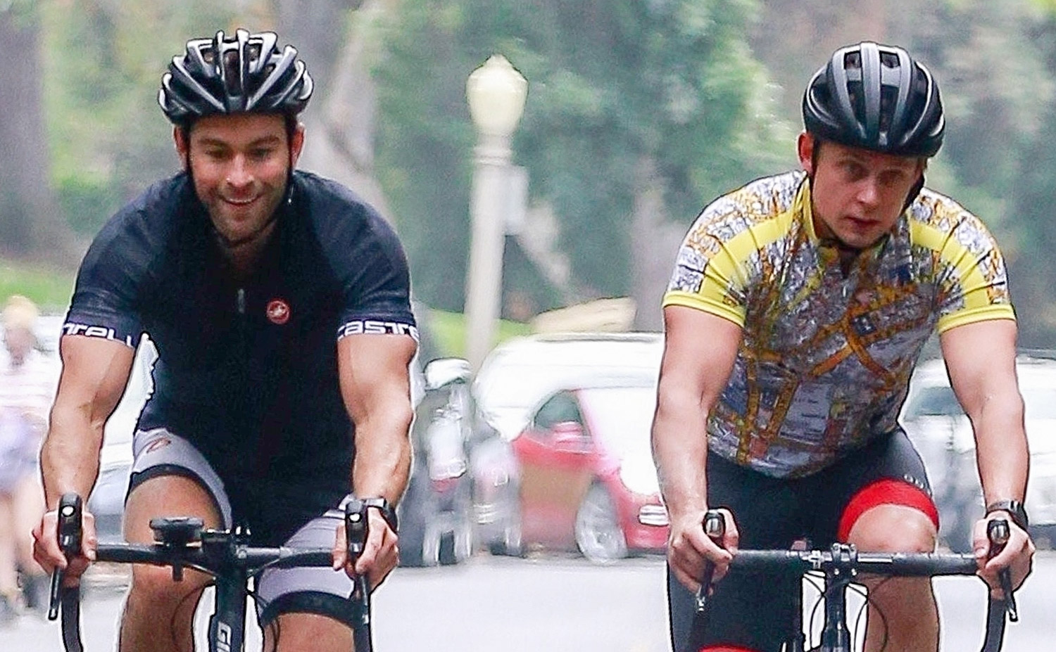 No Time to Die's Billy Magnussen Spotted On Bike Ride with Chace ...