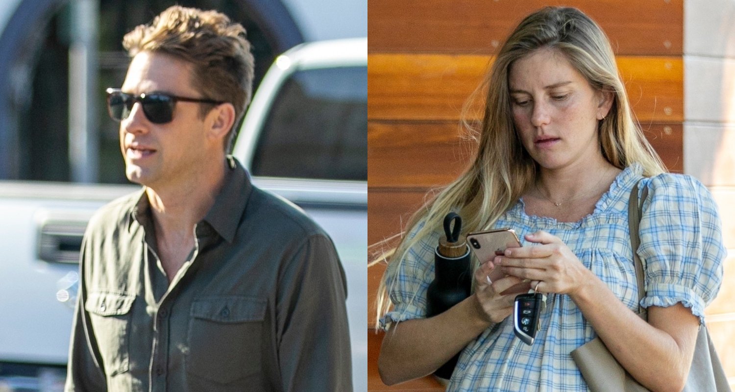 Scott Speedman & Pregnant Girlfriend Lindsay Rae Hofmann Run Errands ...