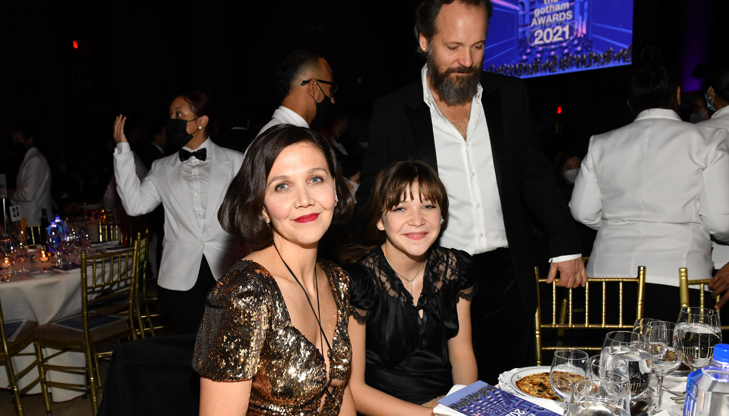 Maggie Gyllenhaal Makes Rare Appearance with Daughter Ramona at Gotham ...
