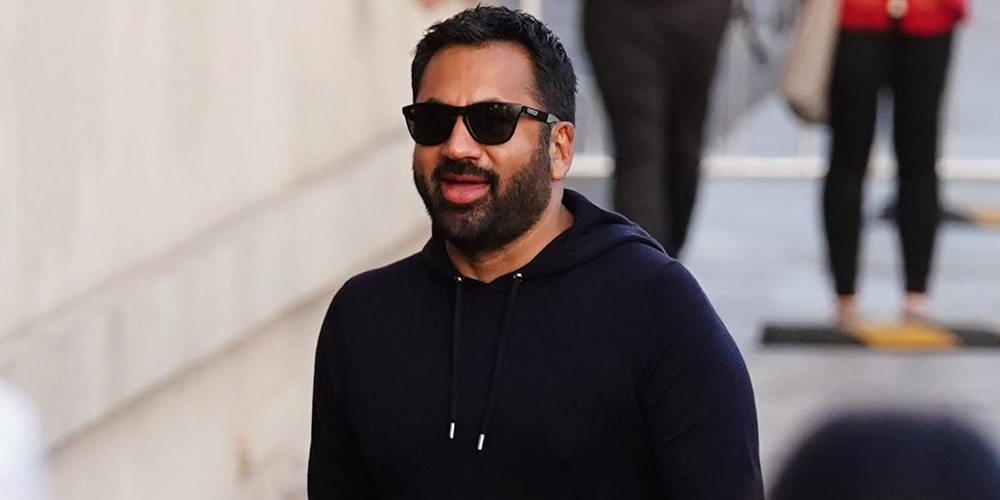 Kal Penn Waves to Fans As He Arrives at an Appearance on ‘Jimmy Kimmel ...
