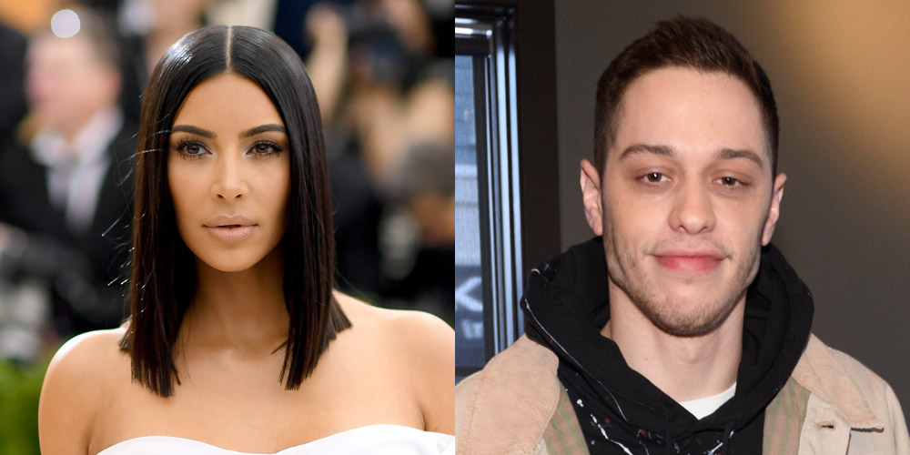 Kim Kardashian & Pete Davidson Photographed Holding Hands, Basically ...