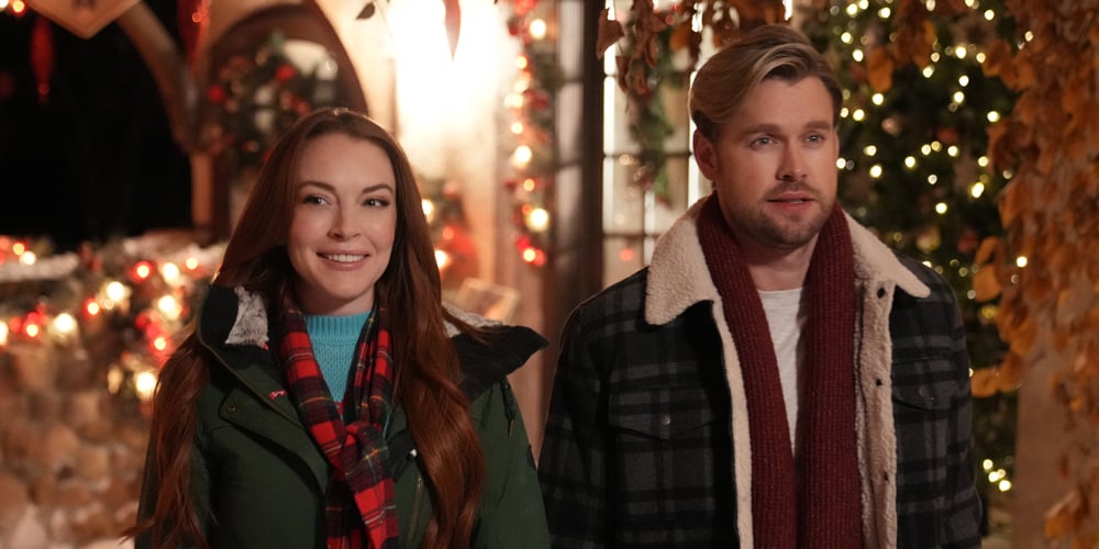 Lindsay Lohan & Chord Overstreet Star in Netflix Holiday Rom-Com – See ...