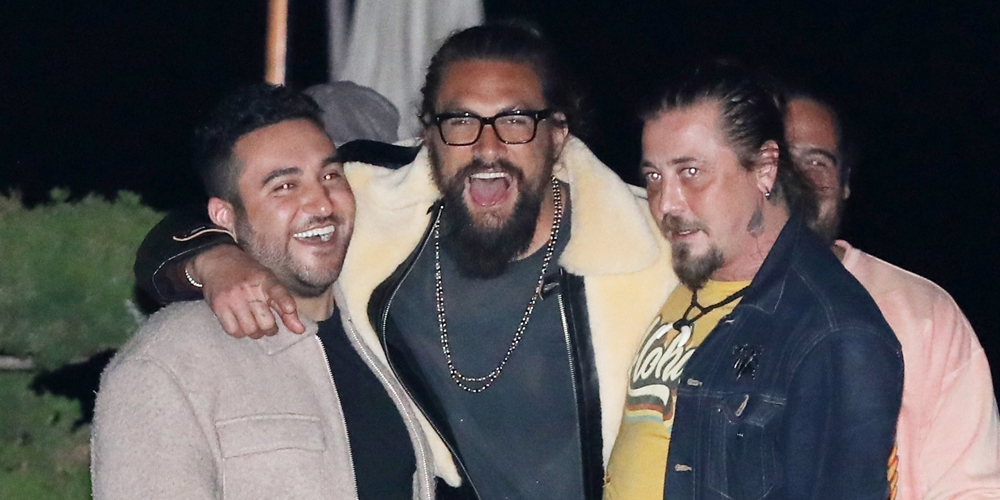 Jason Momoa Enjoys a Night Out with Friends in Malibu | Jason Momoa ...