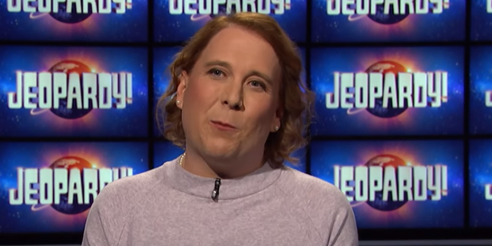 ‘Jeopardy!’ Champ Amy Schneider Reveals She Was Robbed | Amy Schneider ...