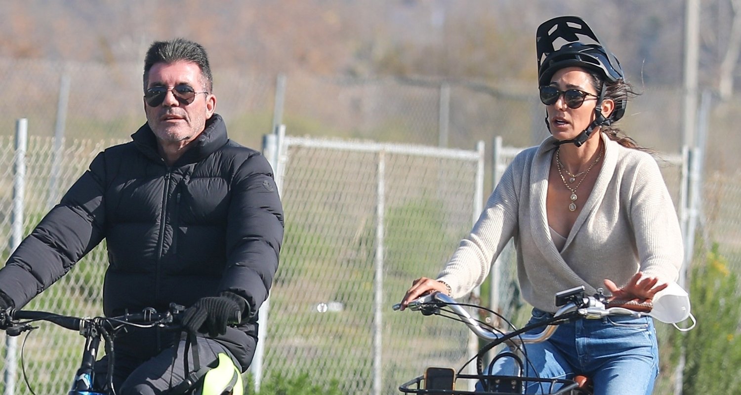Simon Cowell Goes for Bike Ride Around Malibu with Longtime Girlfriend ...