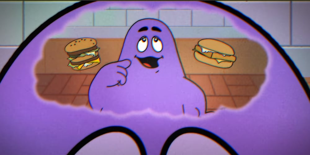 Who Is The Voice Behind Grimace in McDonald’s Super Bowl Ad? Find Out ...