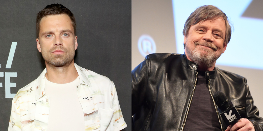 Sebastian Stan Jokes That Mark Hamill Is His Father While Reacting To A ...