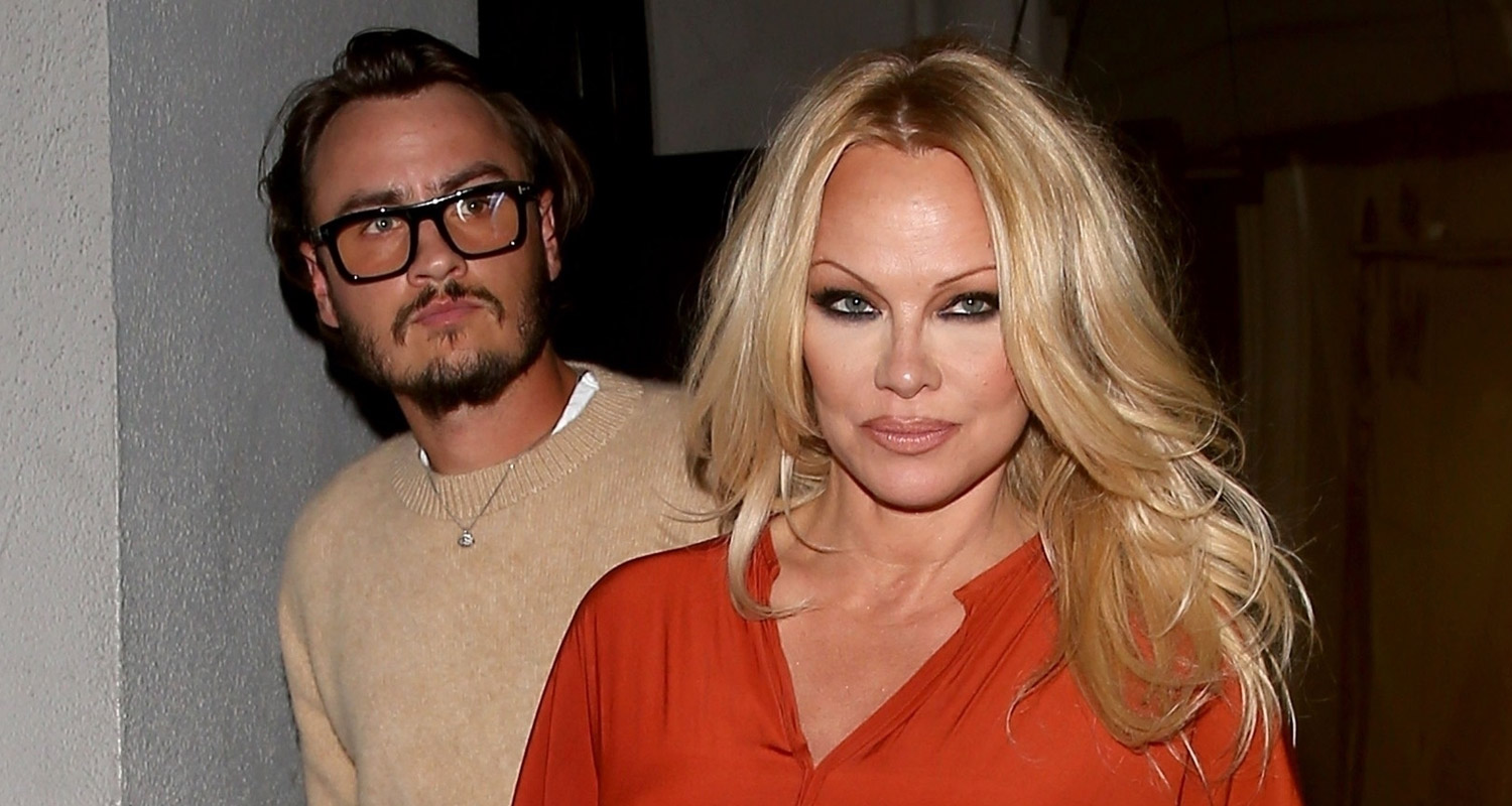 Pamela Anderson Enjoys Dinner at Craig’s with Son Brandon Thomas Lee ...
