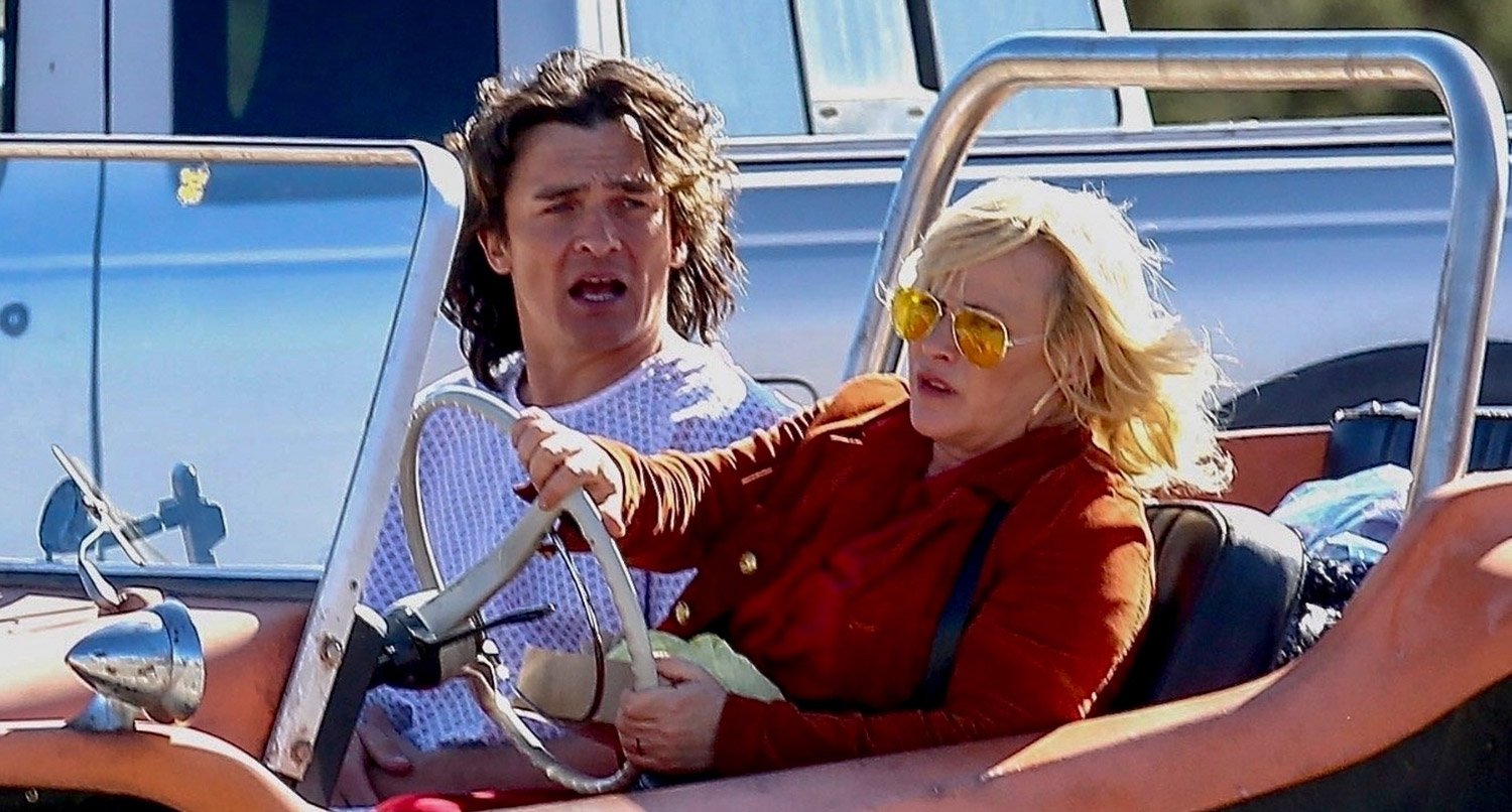 Rupert Friend Wears a Hospital Gown During Joy Ride with Patricia ...