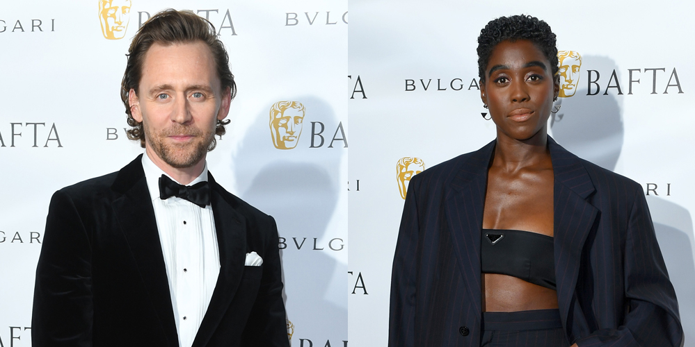 Tom Hiddleston Looks So Dapper at BAFTAs Dinner with Lashana Lynch ...
