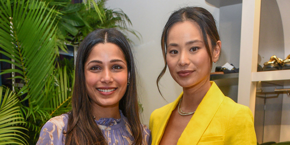 New Moms Freida Pinto & Jamie Chung Attend Goop’s Launch of Banana ...