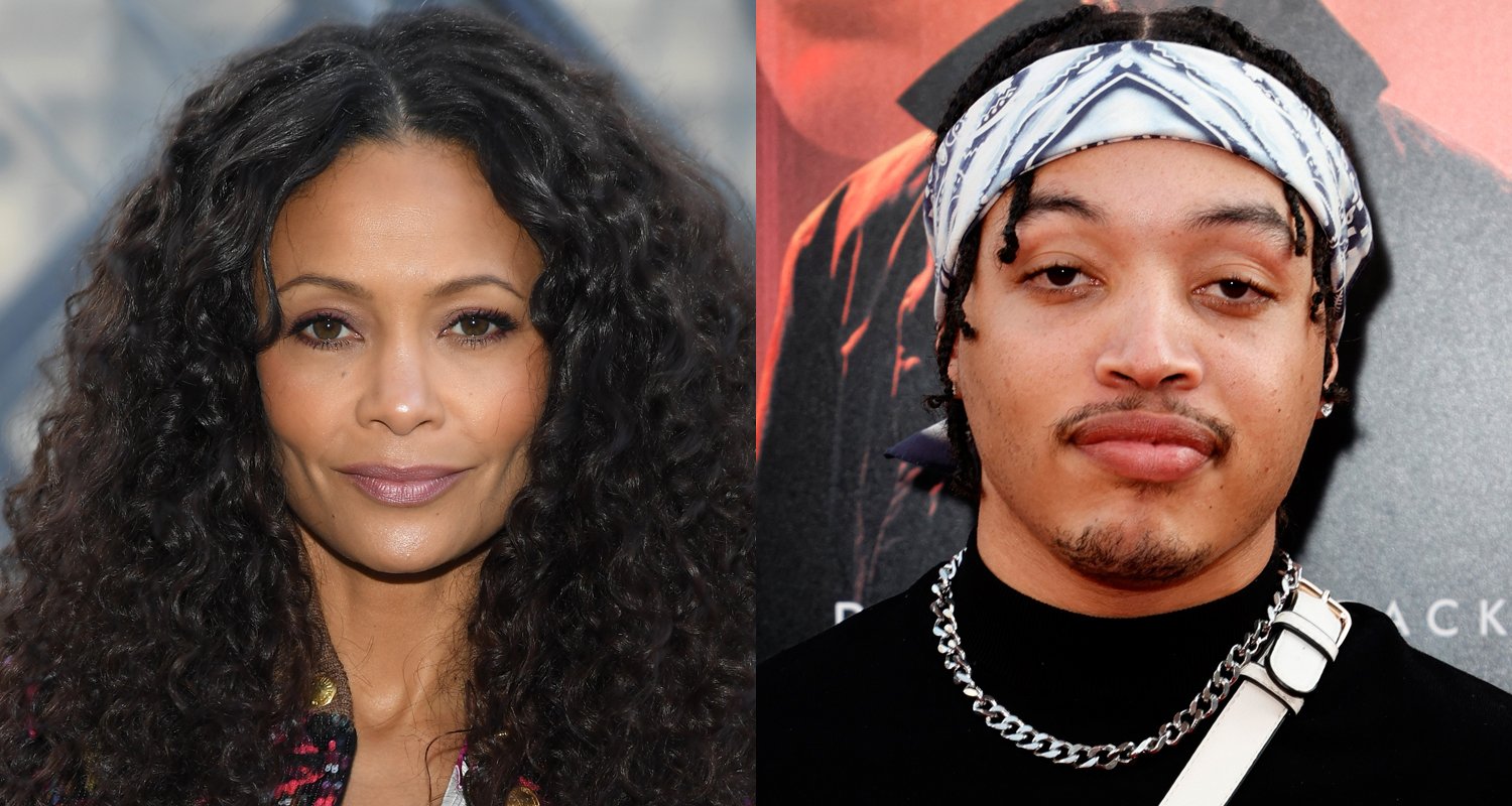Thandiwe Newton Spotted Kissing Rapper Lonr. Amid Split Rumors from ...